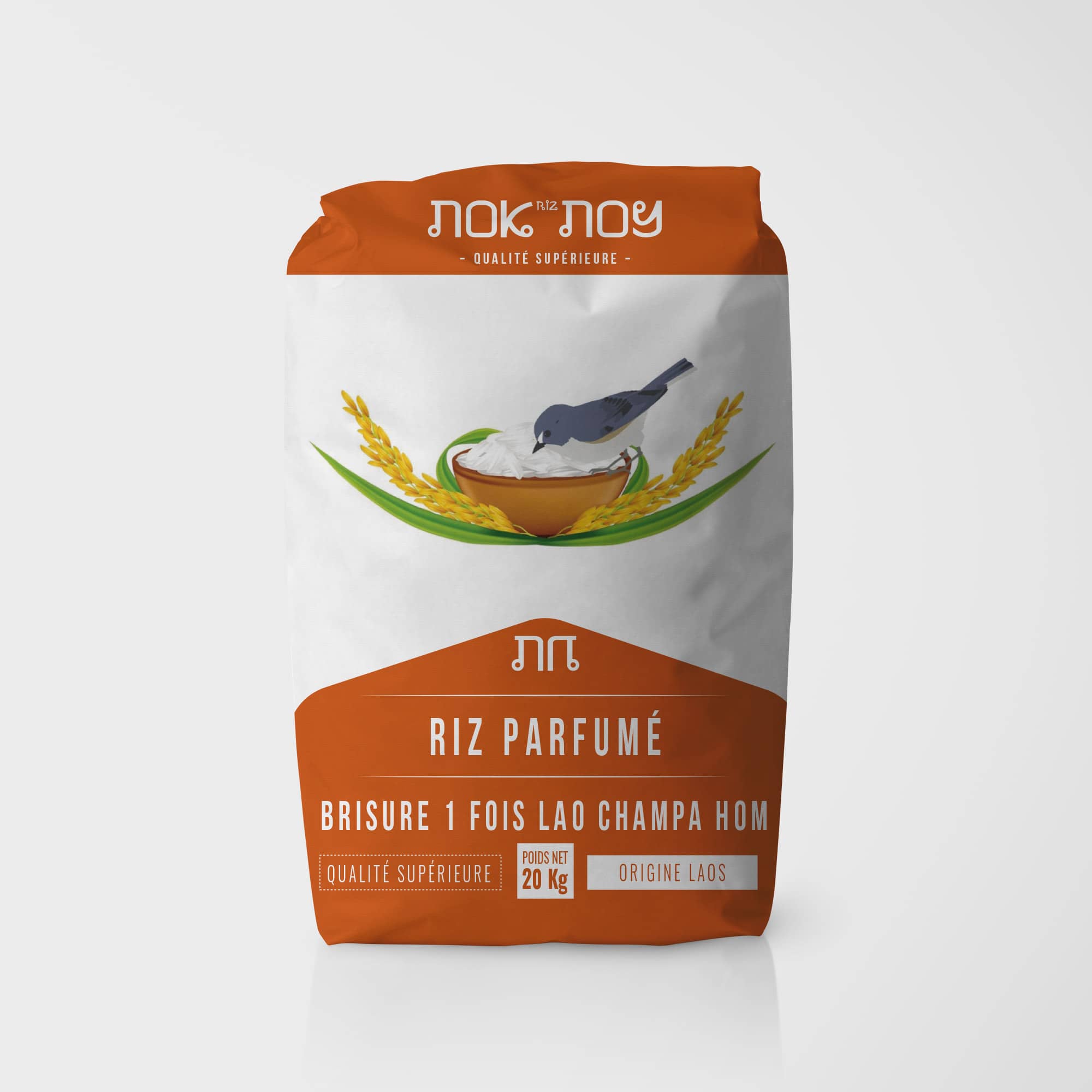 Riz cassé une fois du Laos - NokNoy